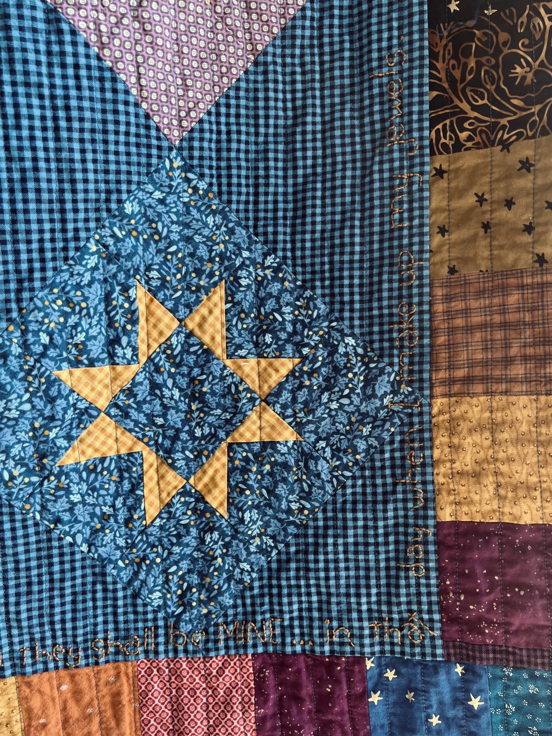 Sunset Star Hollow Quilt