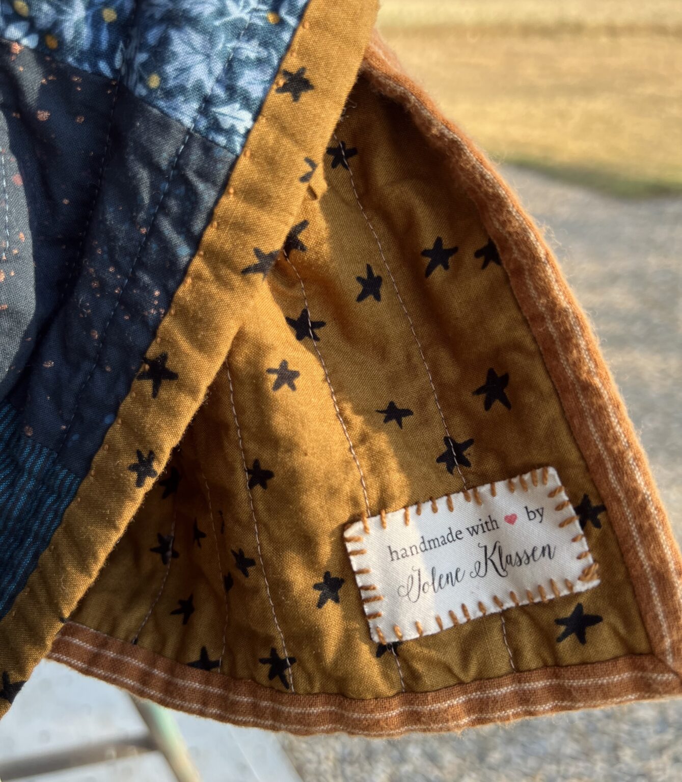 Sunset Star Hollow Quilt